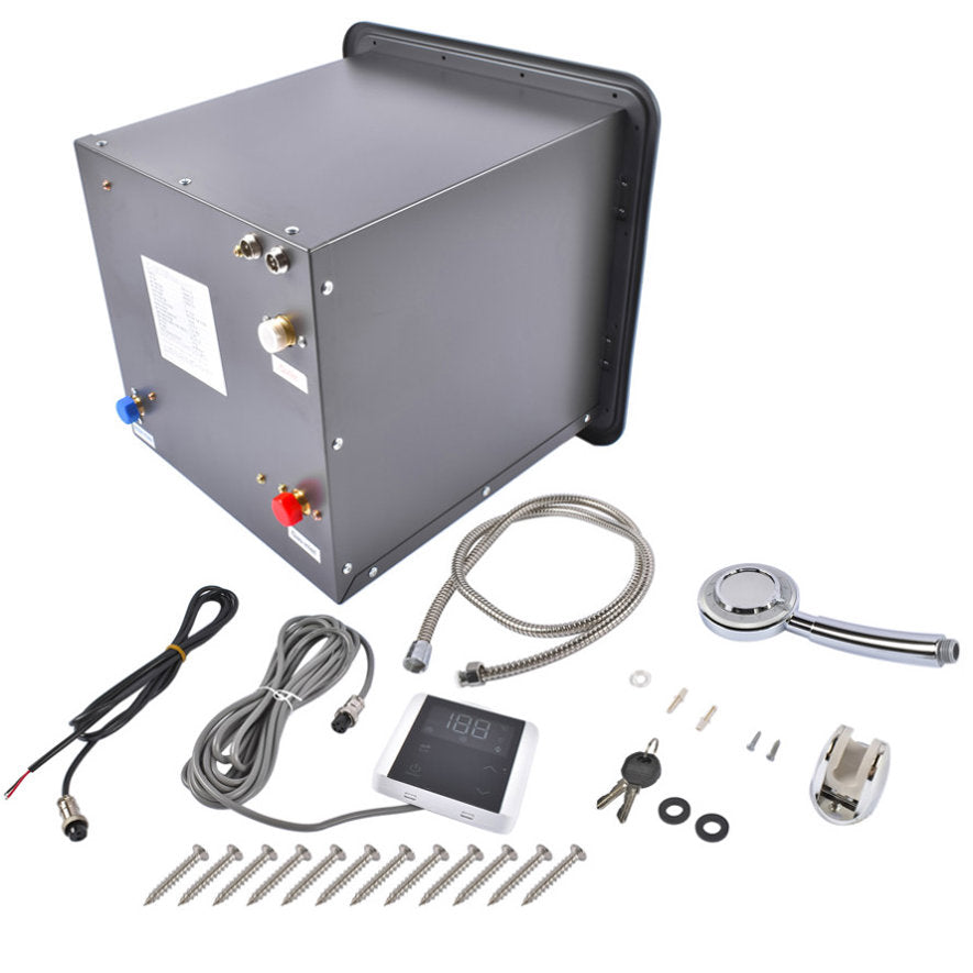RV Tankless Water Heater 42000 BTU Gas Water Heater Remote Control 15 ...
