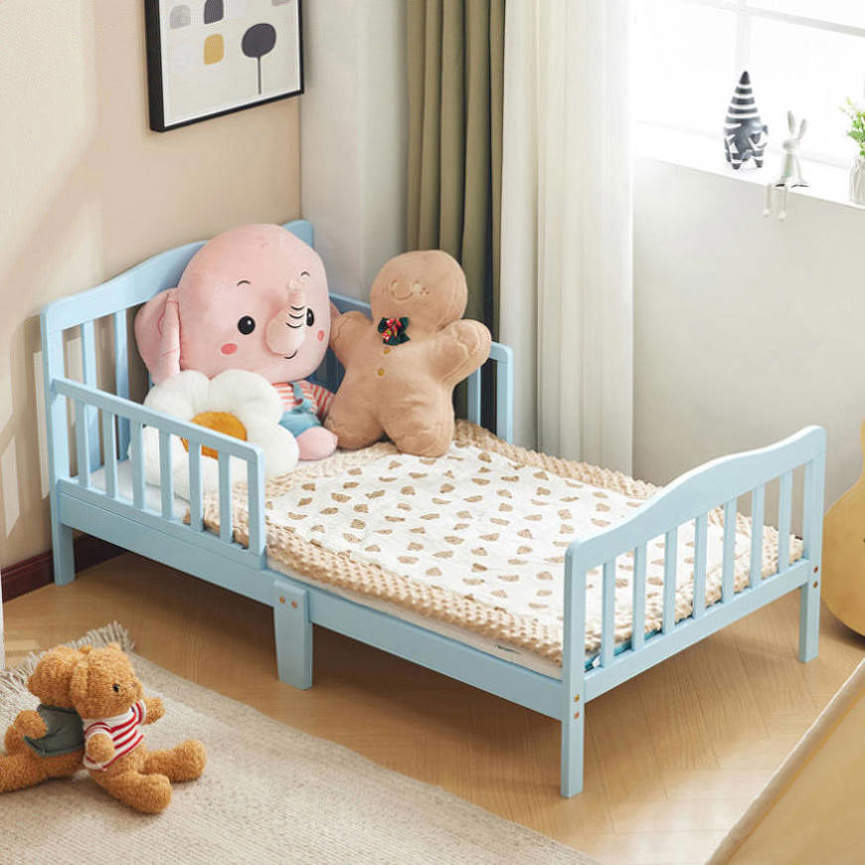 Single-layer vertical board with side guardrails, blue, 135*75*62.5cm ...