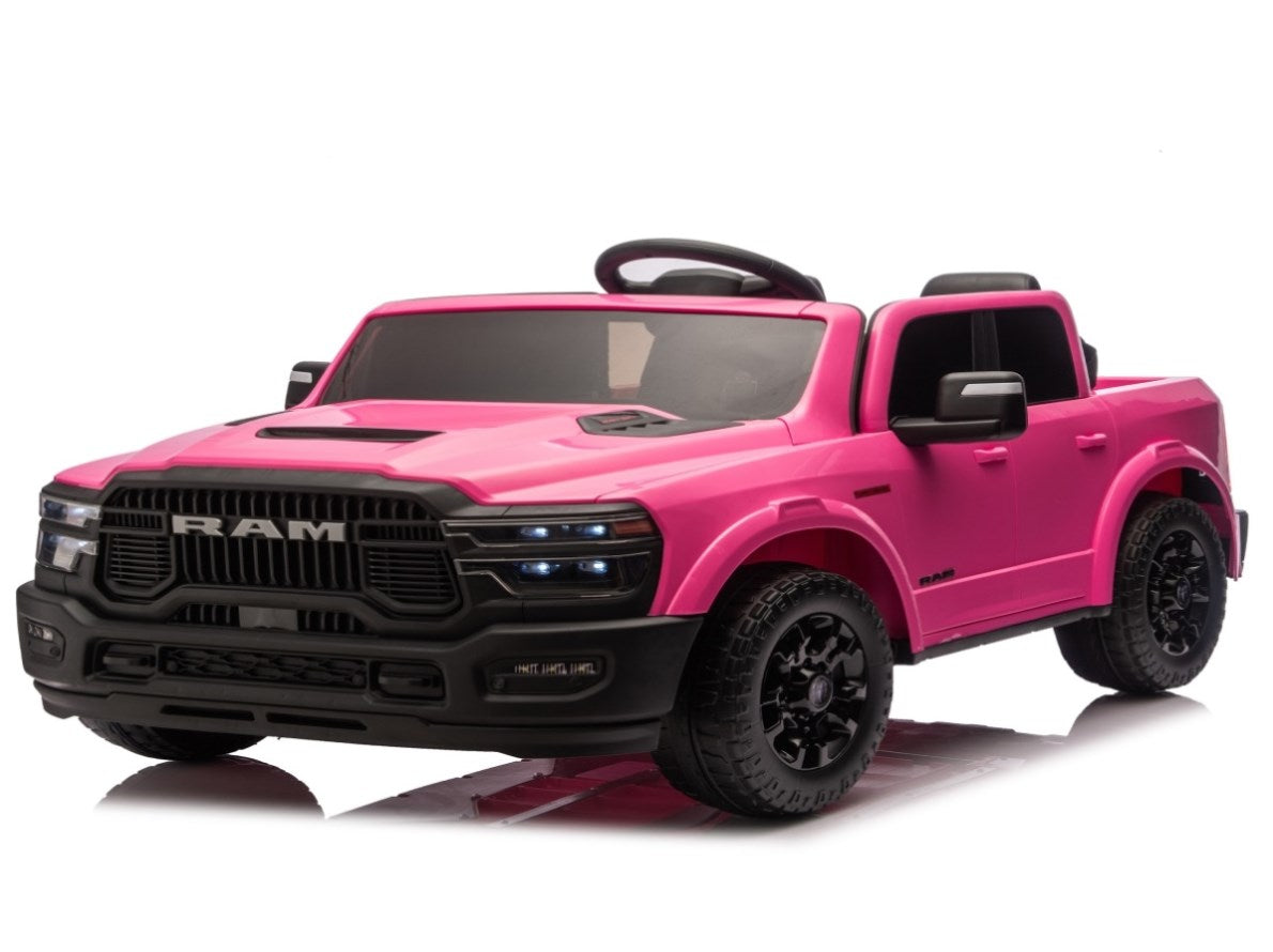 24V 160W Officially Licensed Dodge RAM 2500 Design 2-seater Kids Ride ...